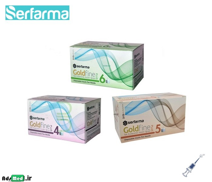 سر سوزن قلم انسولین گلدفاین Goldfine